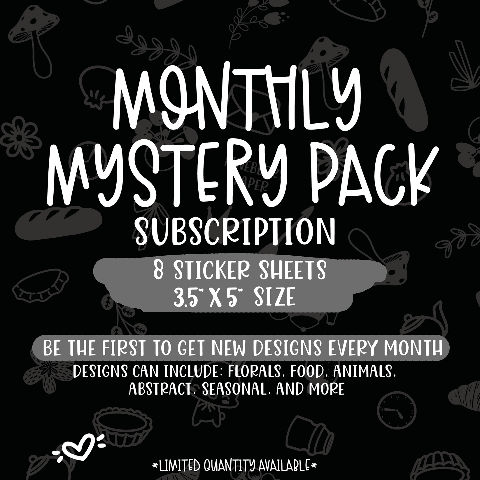 Monthly Mystery Pack Subscription – Pineberry Paper